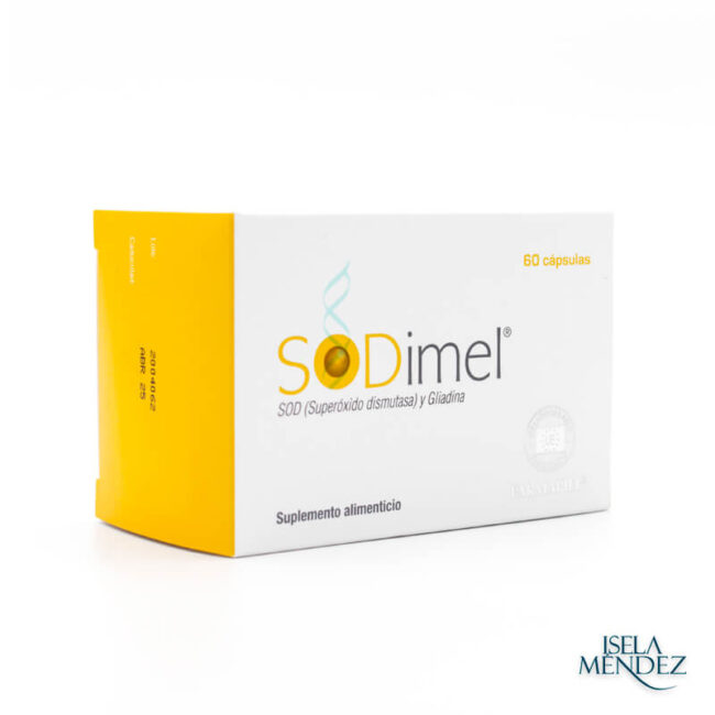 Sodimel Antioxidante 60 capsulas - Farmacia Isela Méndez