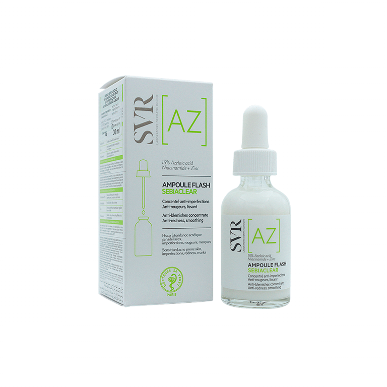 SVR Sebiaclear Ampoule Flash AZ 30ml - Farmacia Isela Méndez
