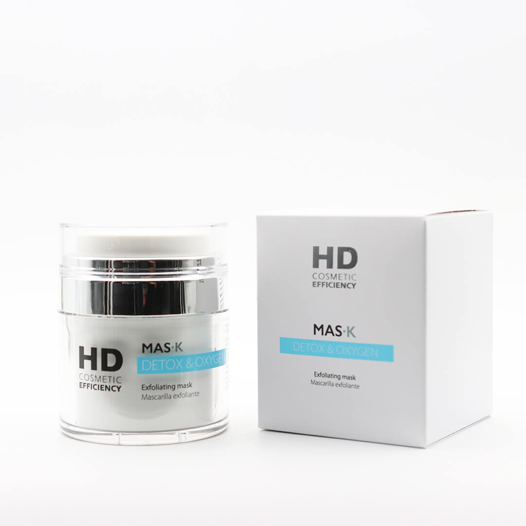 HD Cosmetic Efficiency Mas-K Detox and Oxygen 50ml - Farmacia Isela Méndez