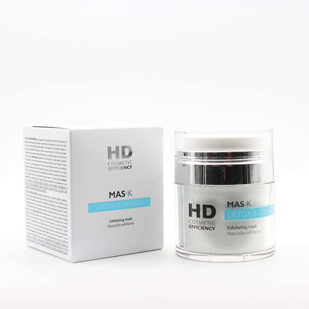 HD Cosmetic Efficiency Mas-K Detox and Oxygen 50ml - Farmacia Isela Méndez