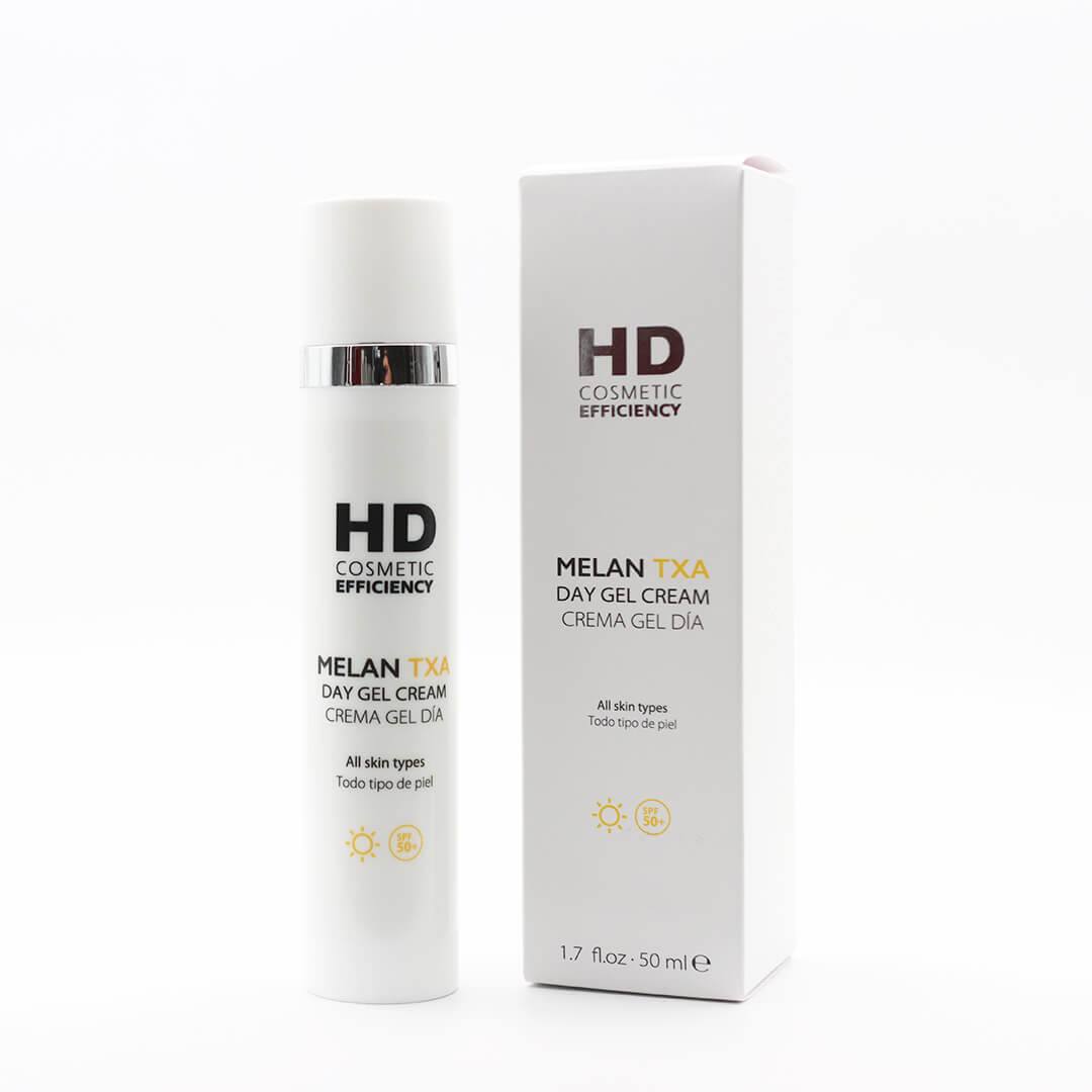 HD Cosmetic Efficiency Melan TXA Crema Gel Dia 50ml - Farmacia Isela Méndez
