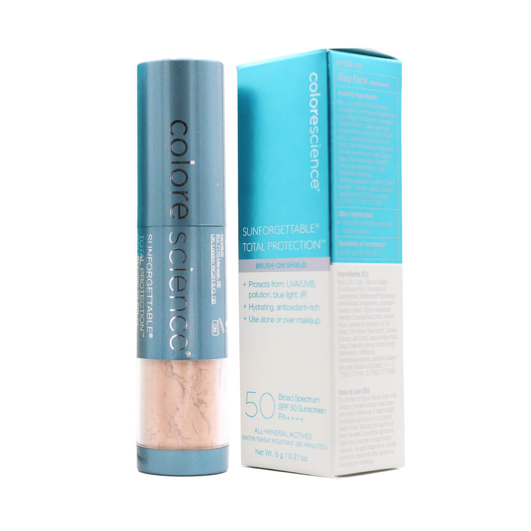 Colorescience Sunforgettable Brush-On Shield PSF50+ Tono Tan - Farmacia ...