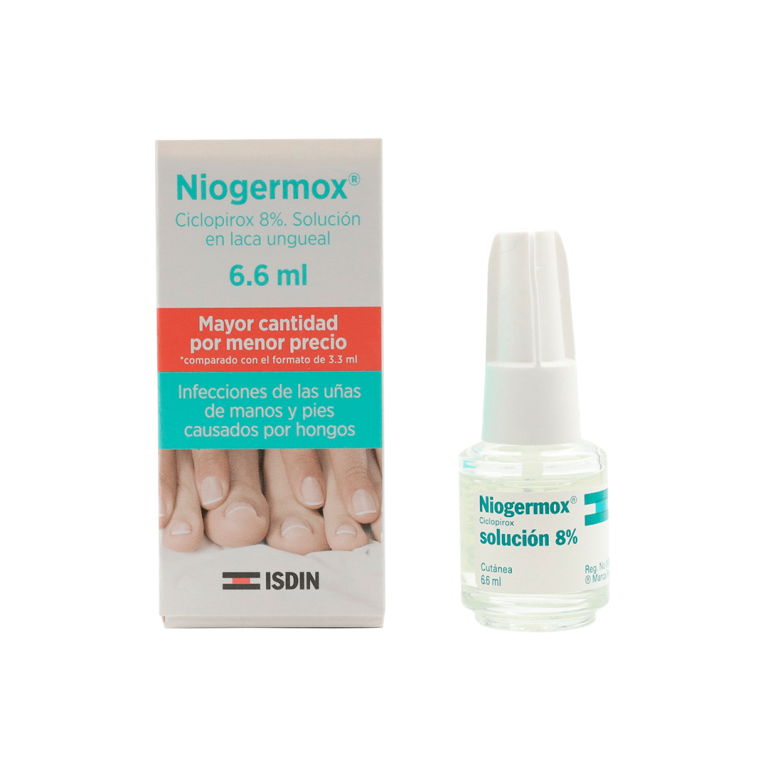 ISDIN Niogermox Solución 6.6ml - Farmacia Isela Méndez