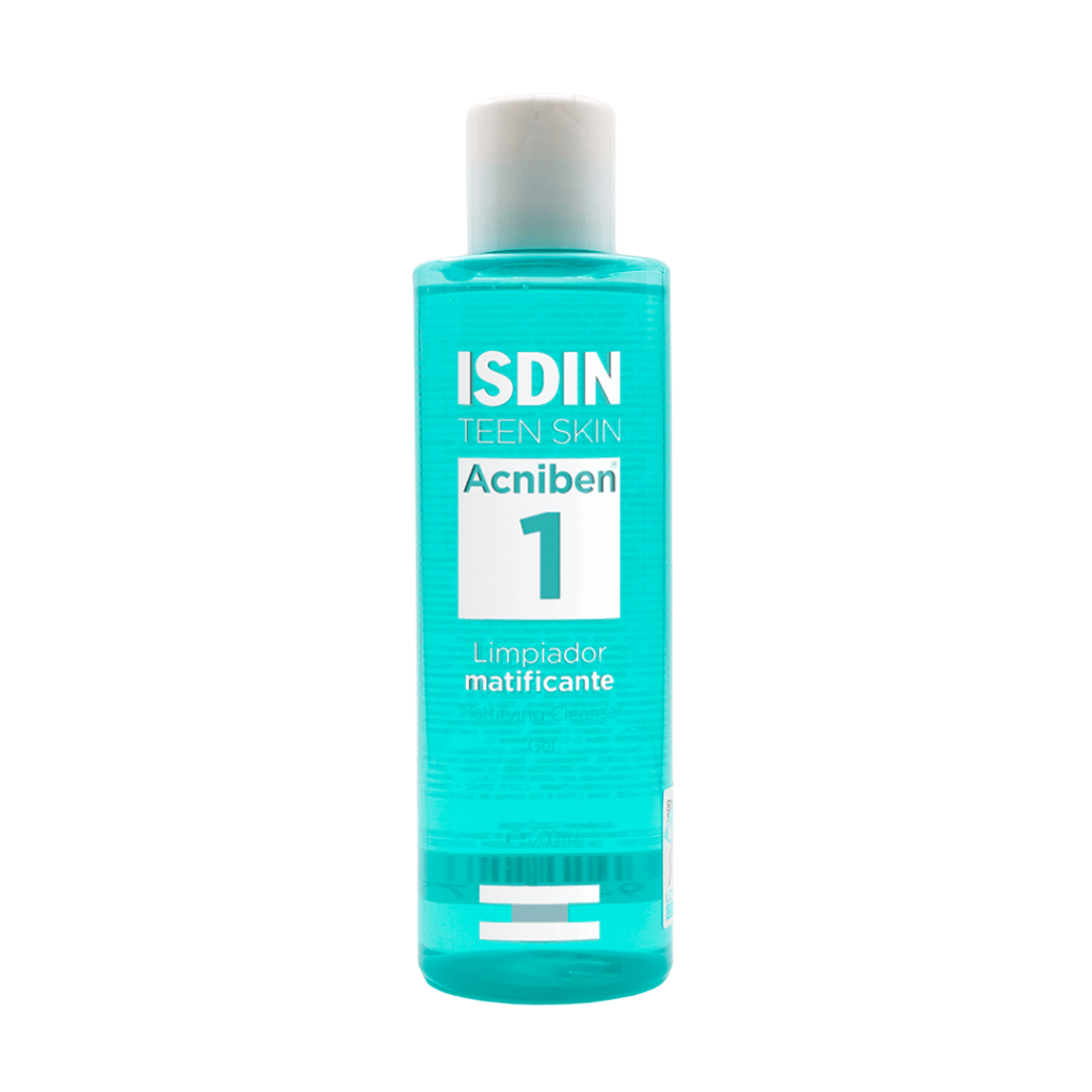 ISDIN Teen Skin Acniben 1 Limpiador Matificante Gel 200ml - Farmacia ...
