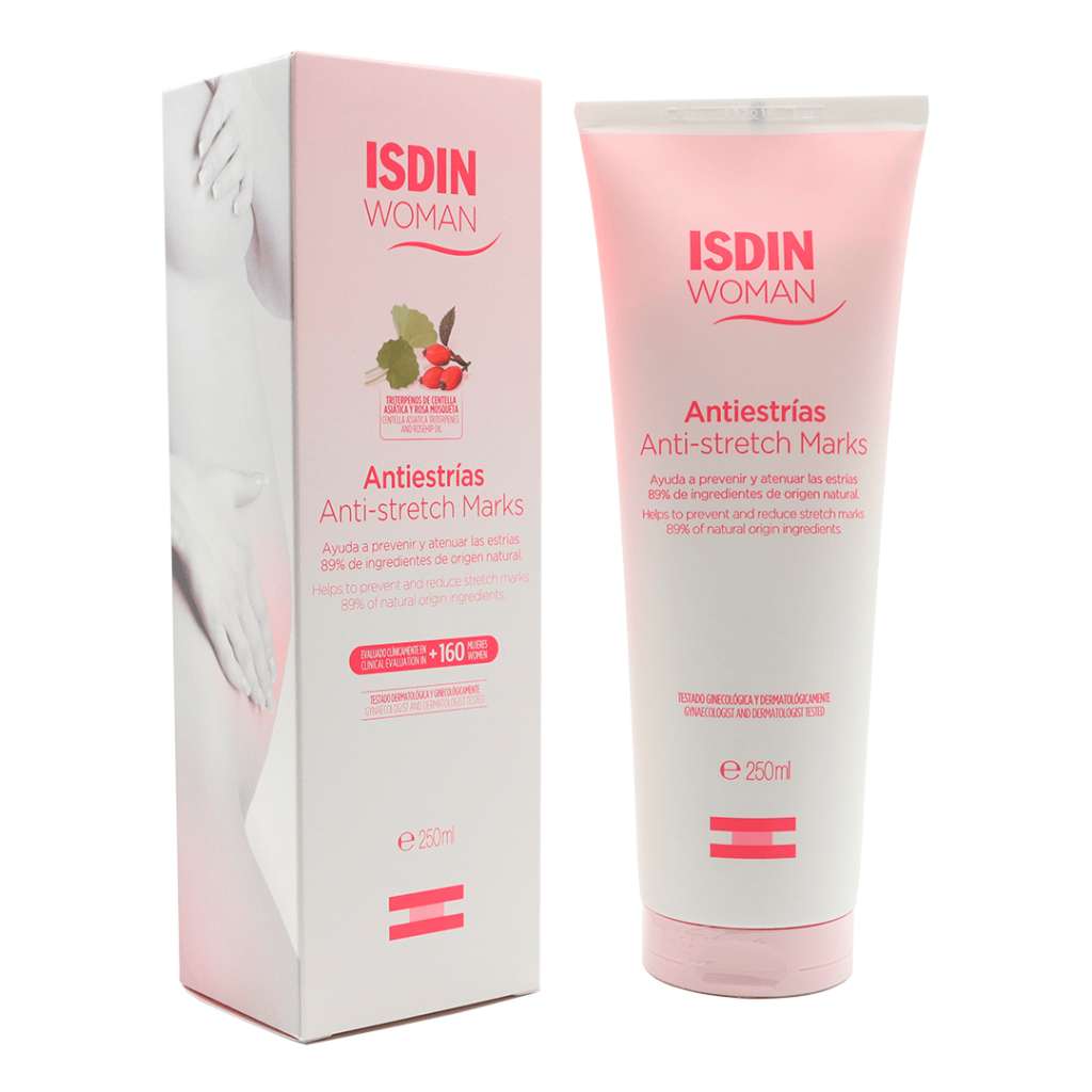 ISDIN Woman Antiestrías 250ml - Farmacia Isela Méndez