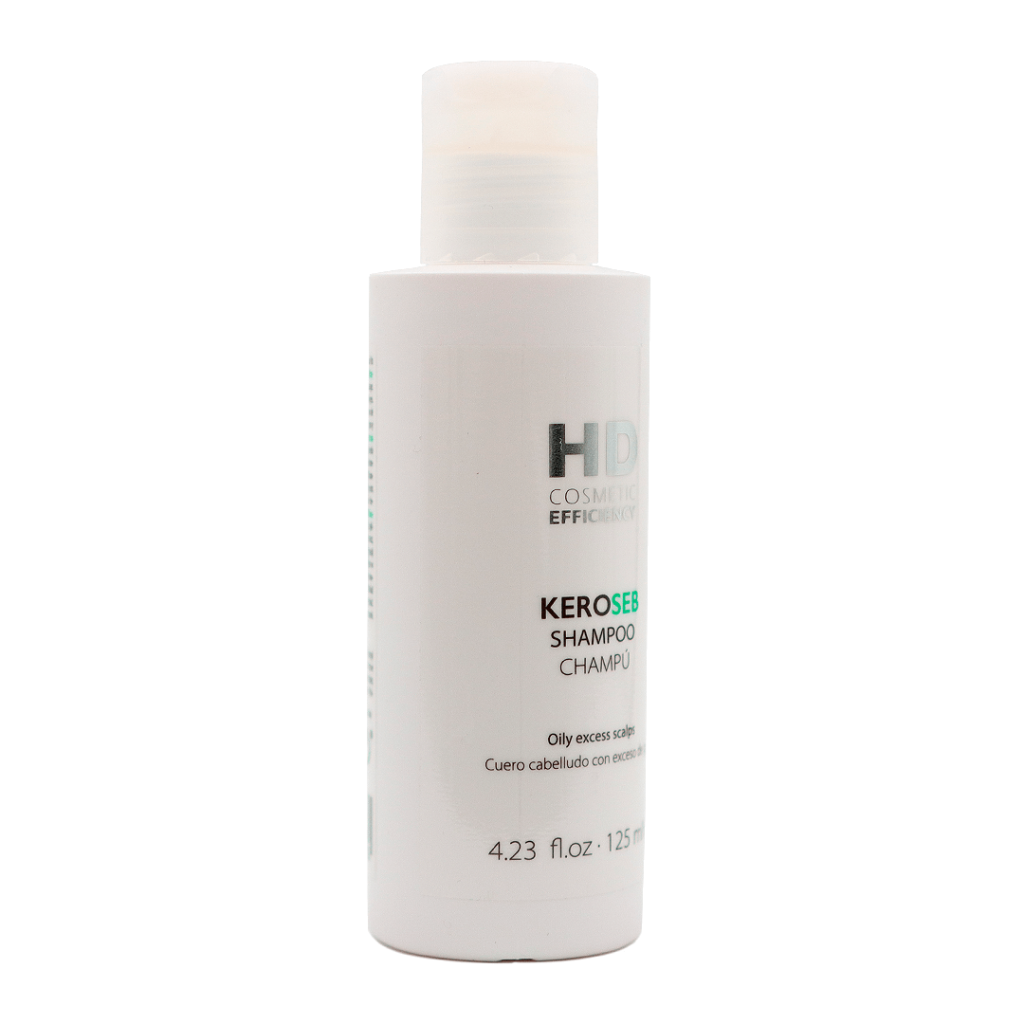 HD Cosmetic Efficiency Keroseb Shampoo 125ml - Farmacia Isela Méndez