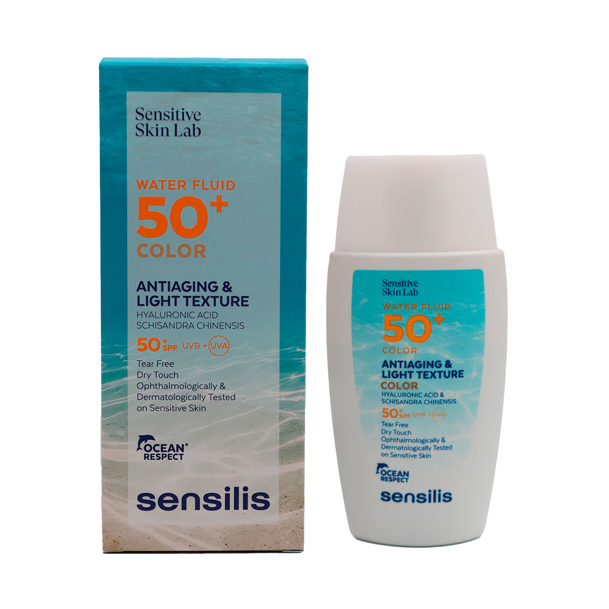 Sensilis Water Fluid 50+ Color 40ml - Farmacia Isela Méndez