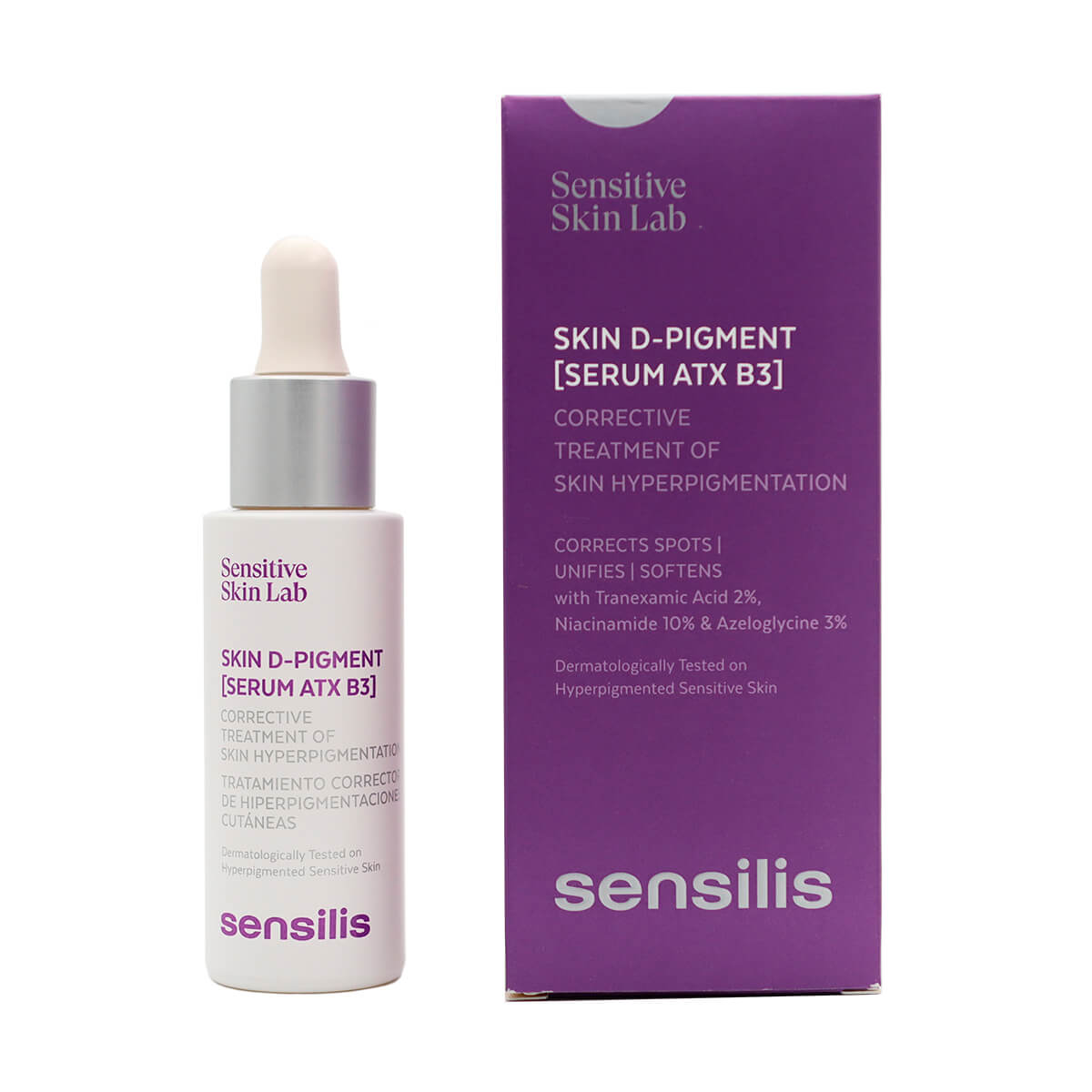 Sensilis Skin D-Pigment Serum ATX B3 30ml - Farmacia Isela Méndez