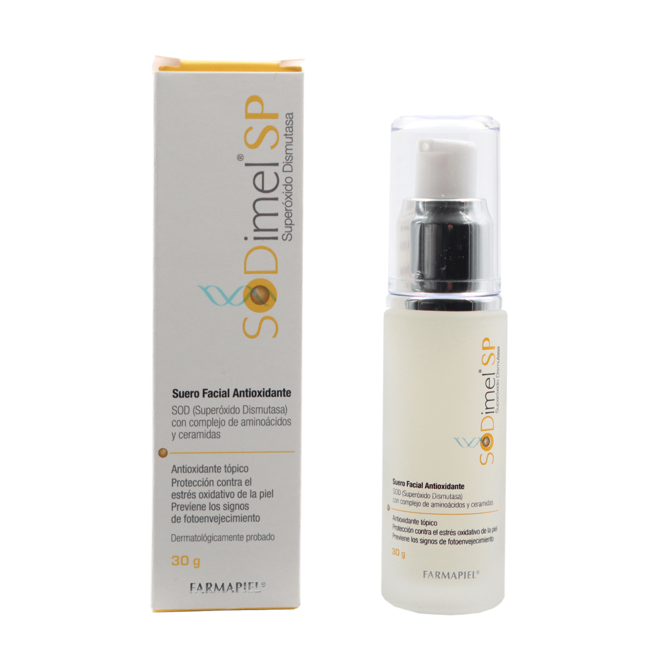 Sodimel SP Suero Facial Antioxidante 30g - Farmacia Isela Méndez