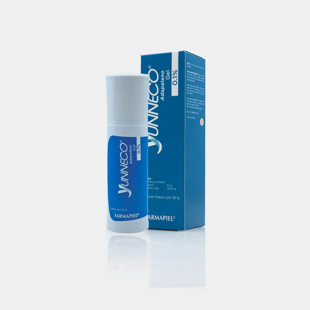 Yunneco Adapaleno Gel 0.1 % 2 - Farmacia Isela Méndez