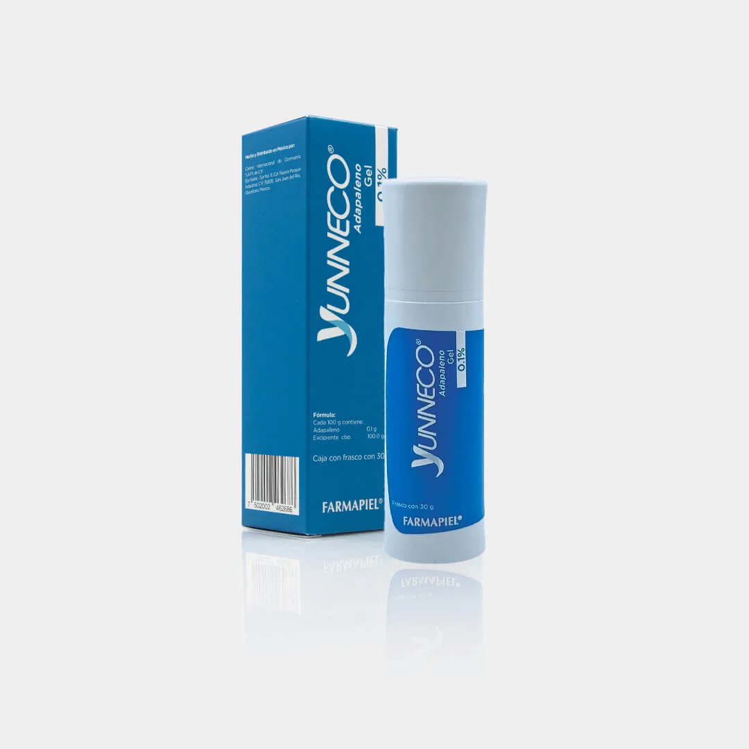Yunneco Adapaleno Gel 0.1 % 3 - Farmacia Isela Méndez